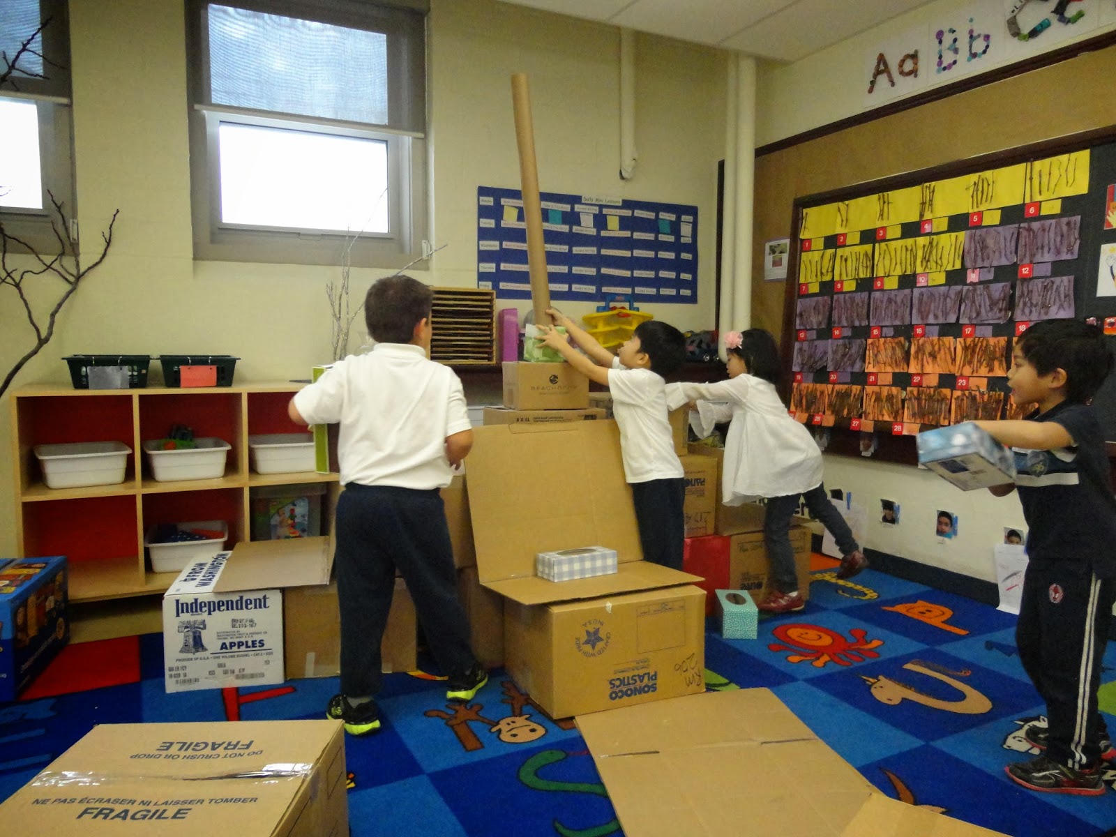 I LEARNED IT IN KINDERGARTEN!: Boxes Everywhere!