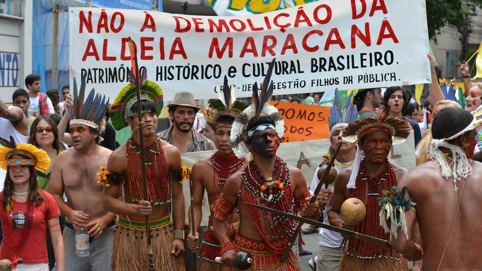 DipLusofonia!: Protesto - Museu do Índio