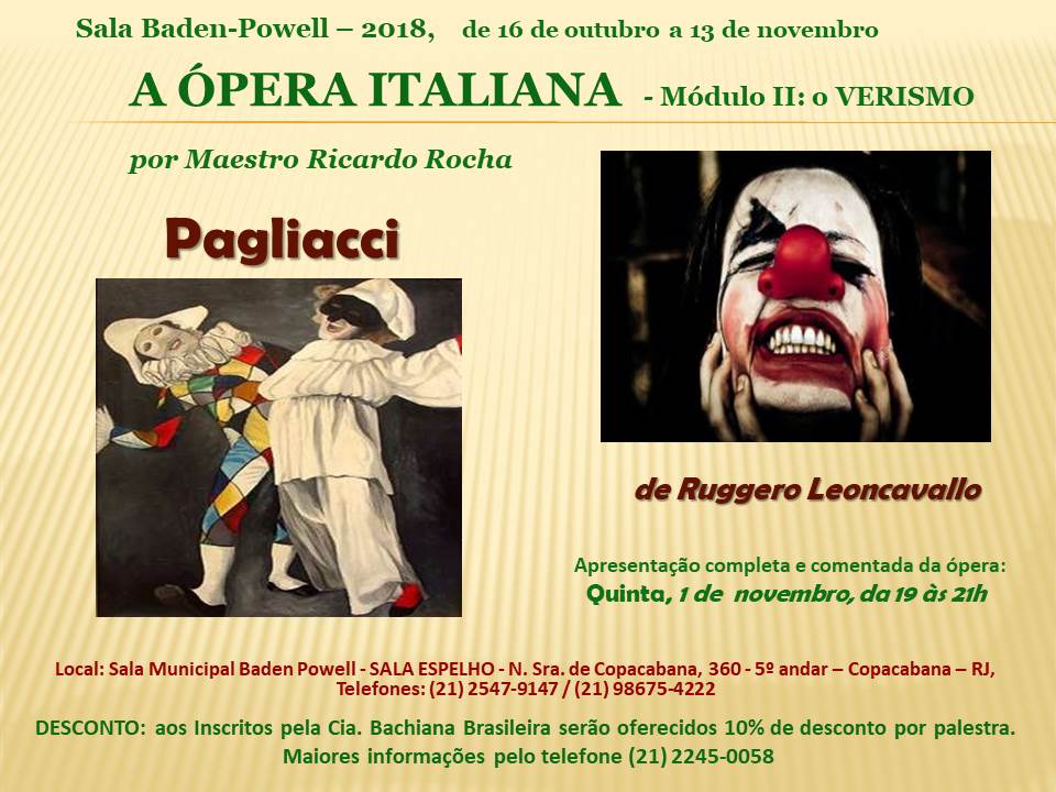 A ÓPERA ITALIANA - MÓDULO II: O VERISMO