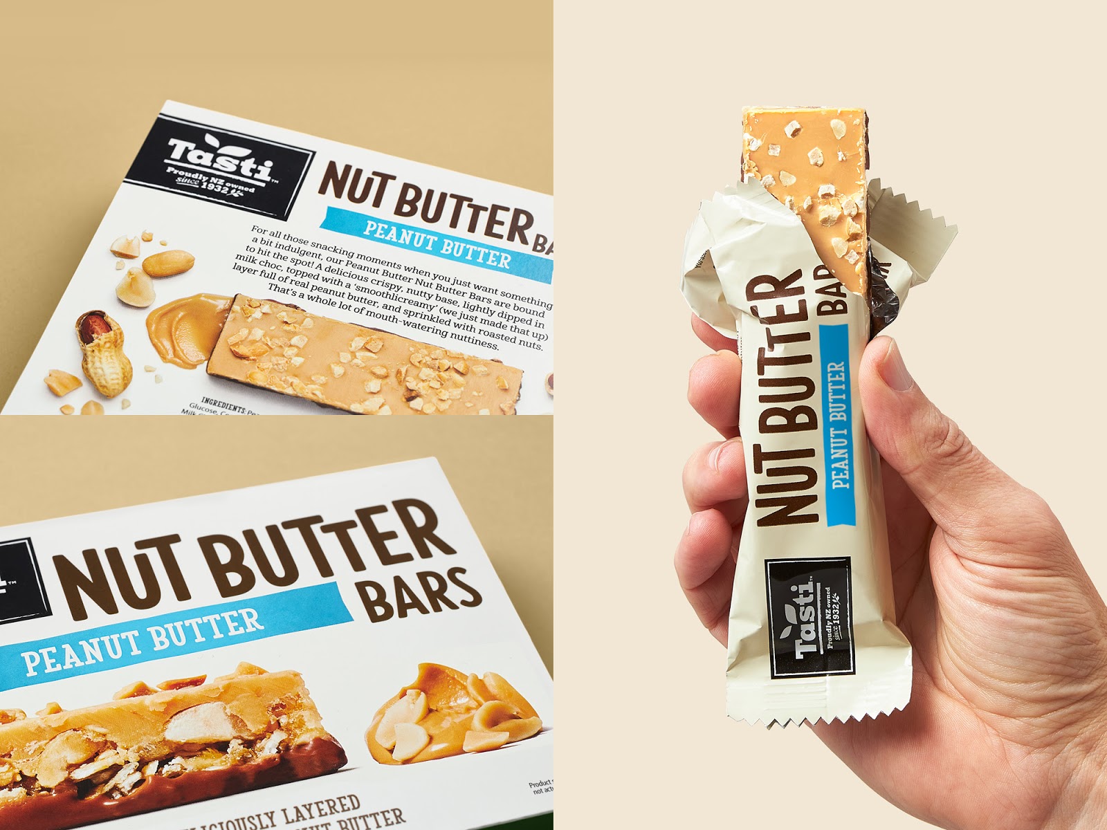 Tasti Nut Butter Bars – Packaging Of The World
