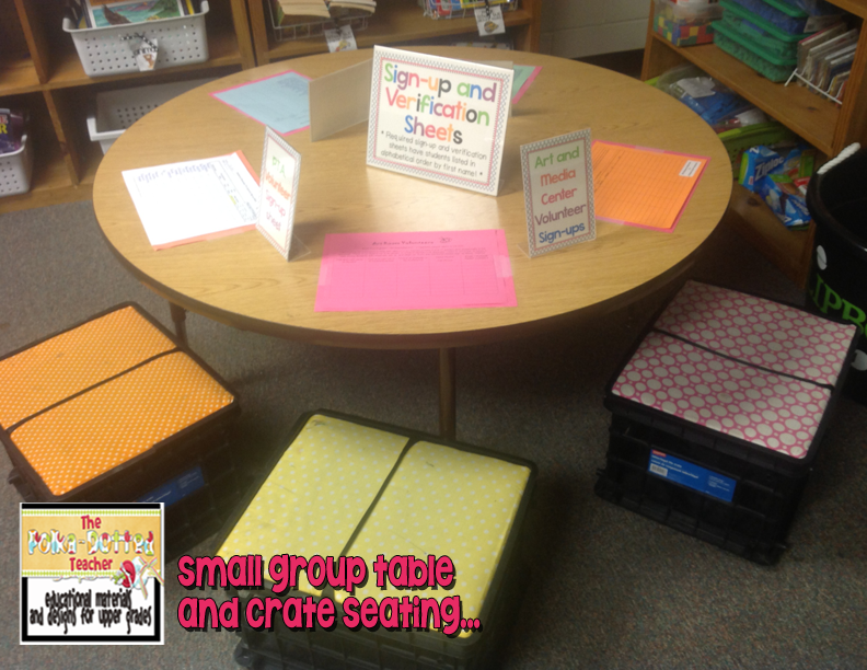 The Polka-dotted Teacher: A Short Classroom Tour 2013