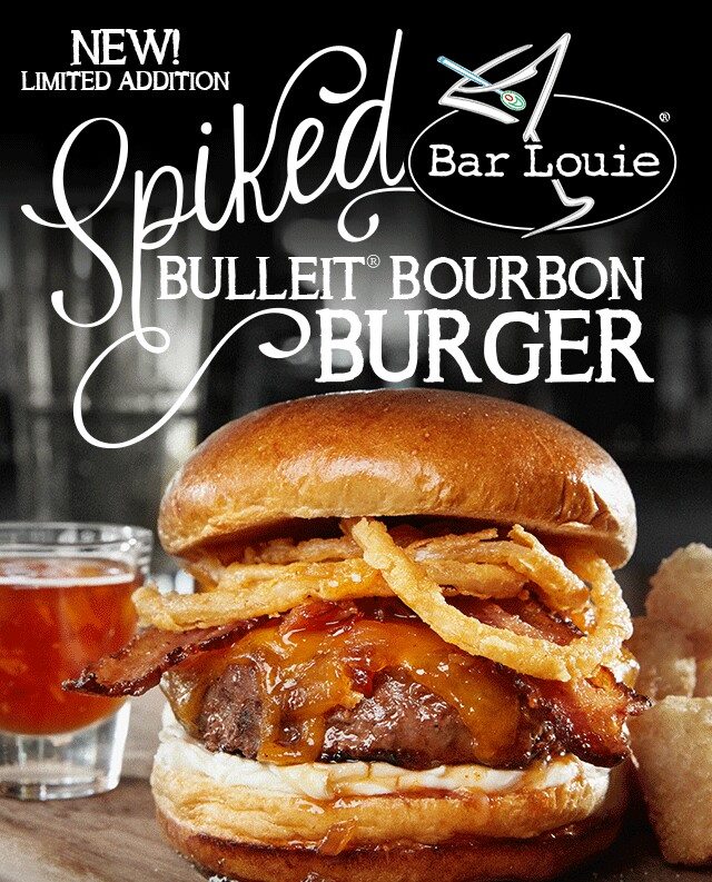 Bar Louie Announces Spiked Bulleit Bourbon Burger - DC Outlook