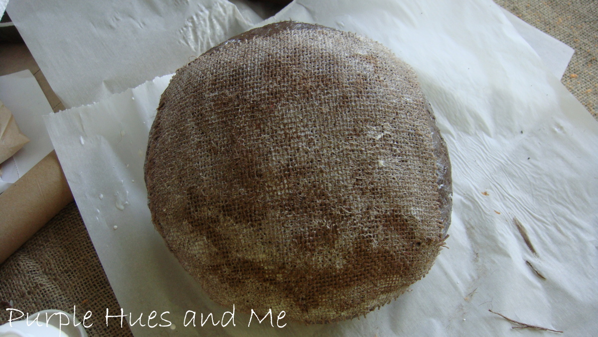 Purple Hues and Me: Burlap Owls