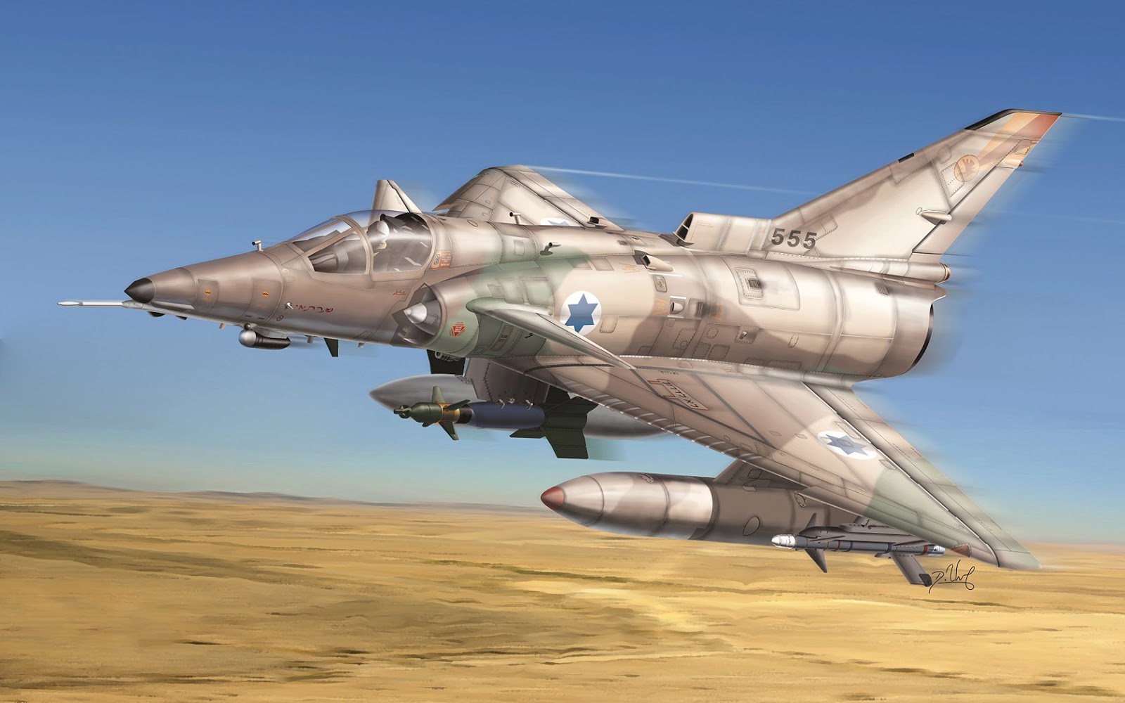FDRA - Fuerza Aérea: Cazabombardero: IAI Kfir