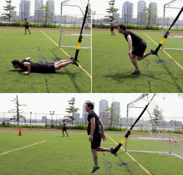 TRX TRAINING: Single Leg Burpee With Jump
