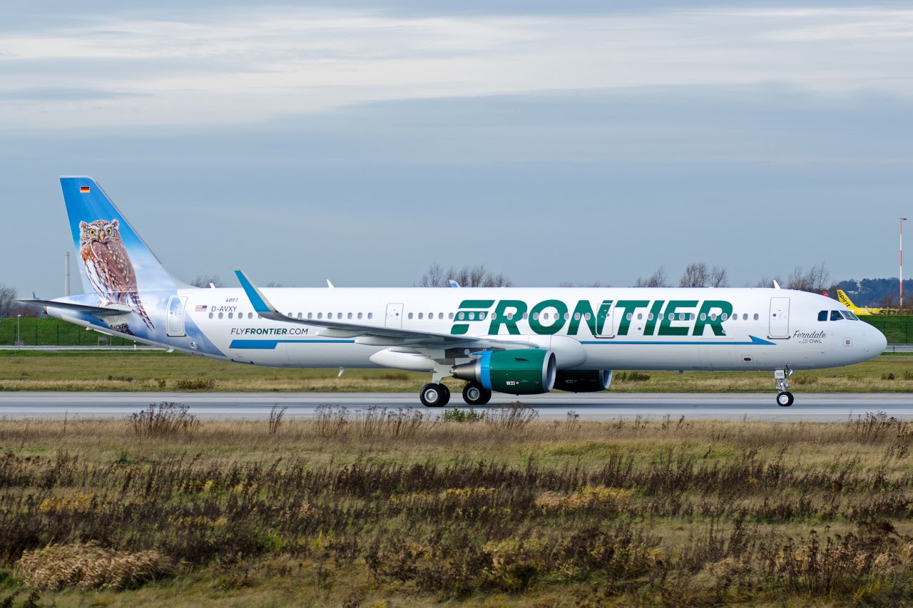 Airbus Hamburg Finkenwerder News: A321-211SL, Frontier Airlines, N705FR ...
