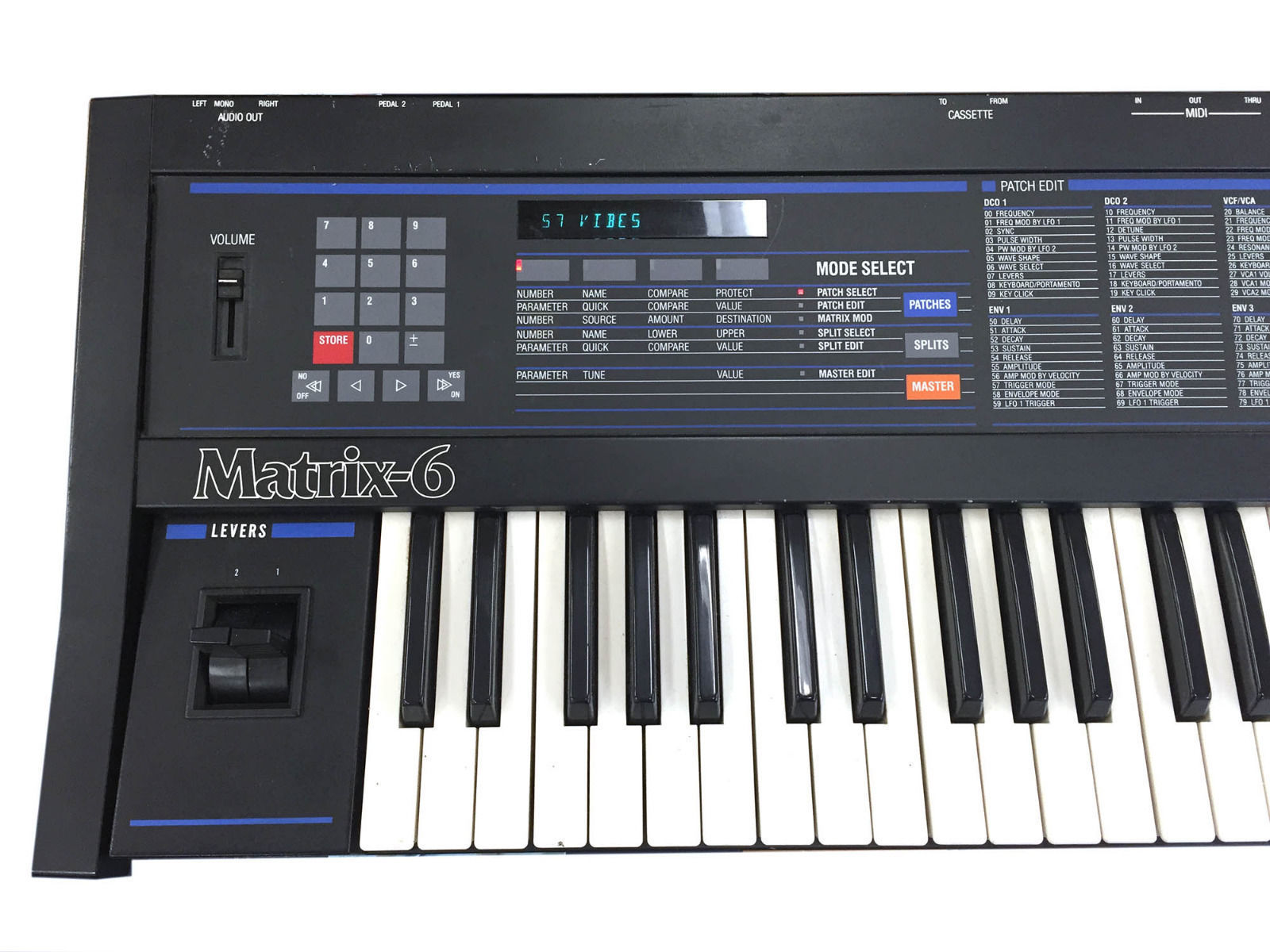 MATRIXSYNTH: Oberheim Matrix-6 Synthesizer SN 7734537