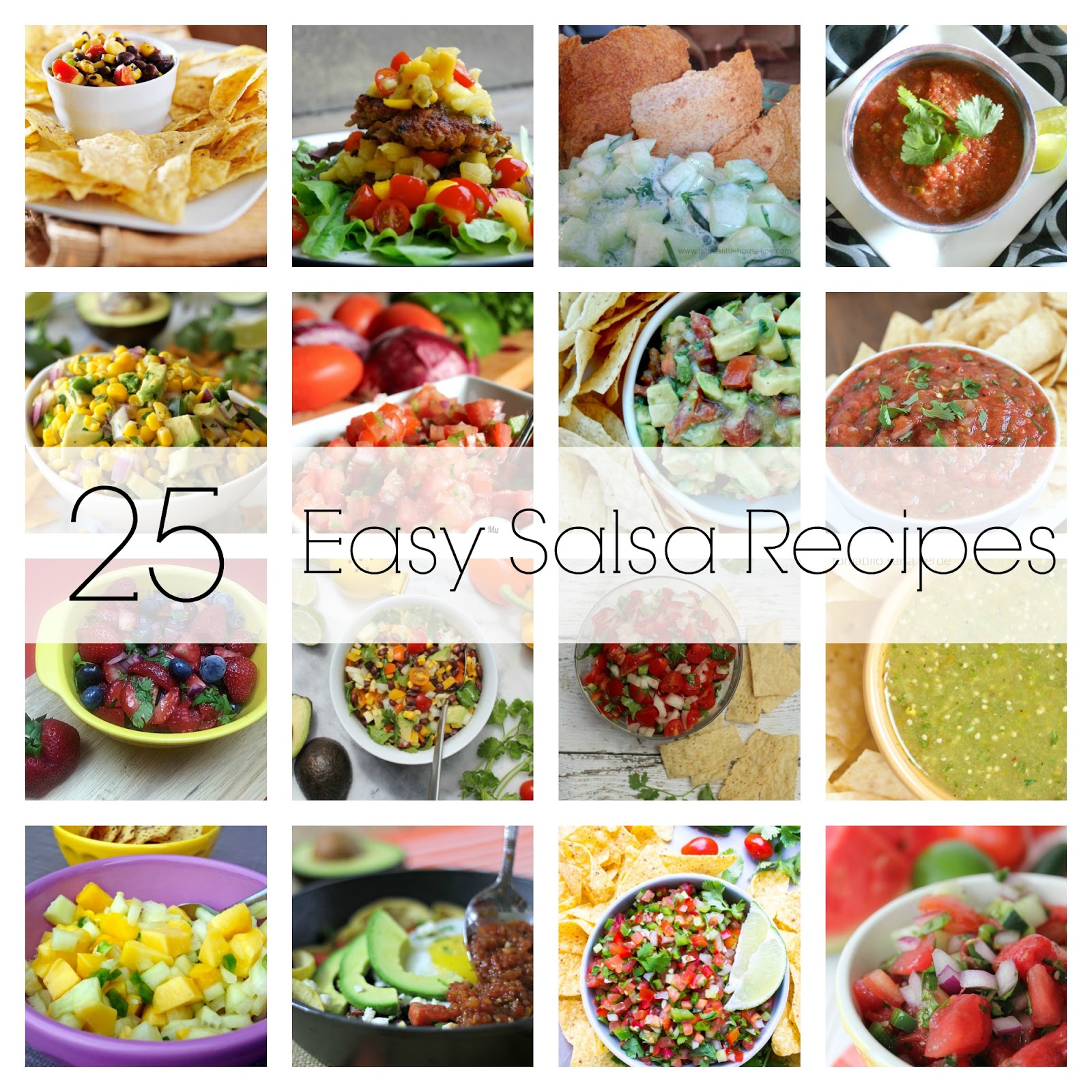 25 Easy Salsa Recipes | Ally's Sweet & Savory Eats