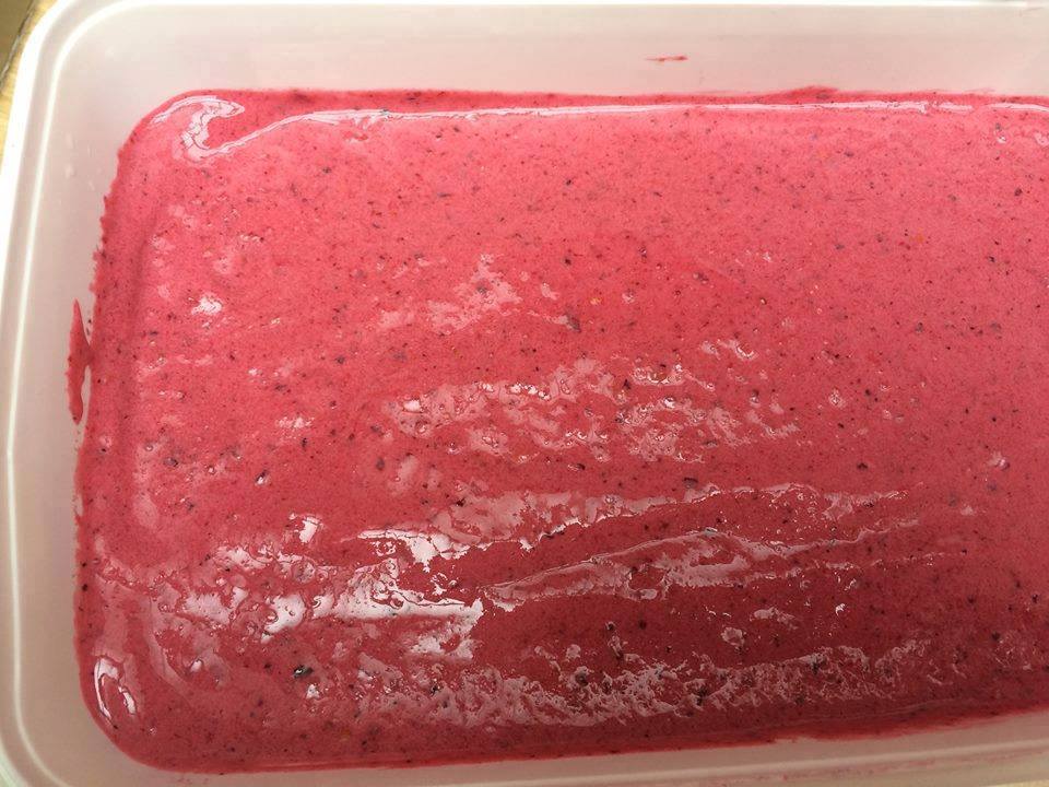 Recette des sorbets aux fruits rouges fait maison
