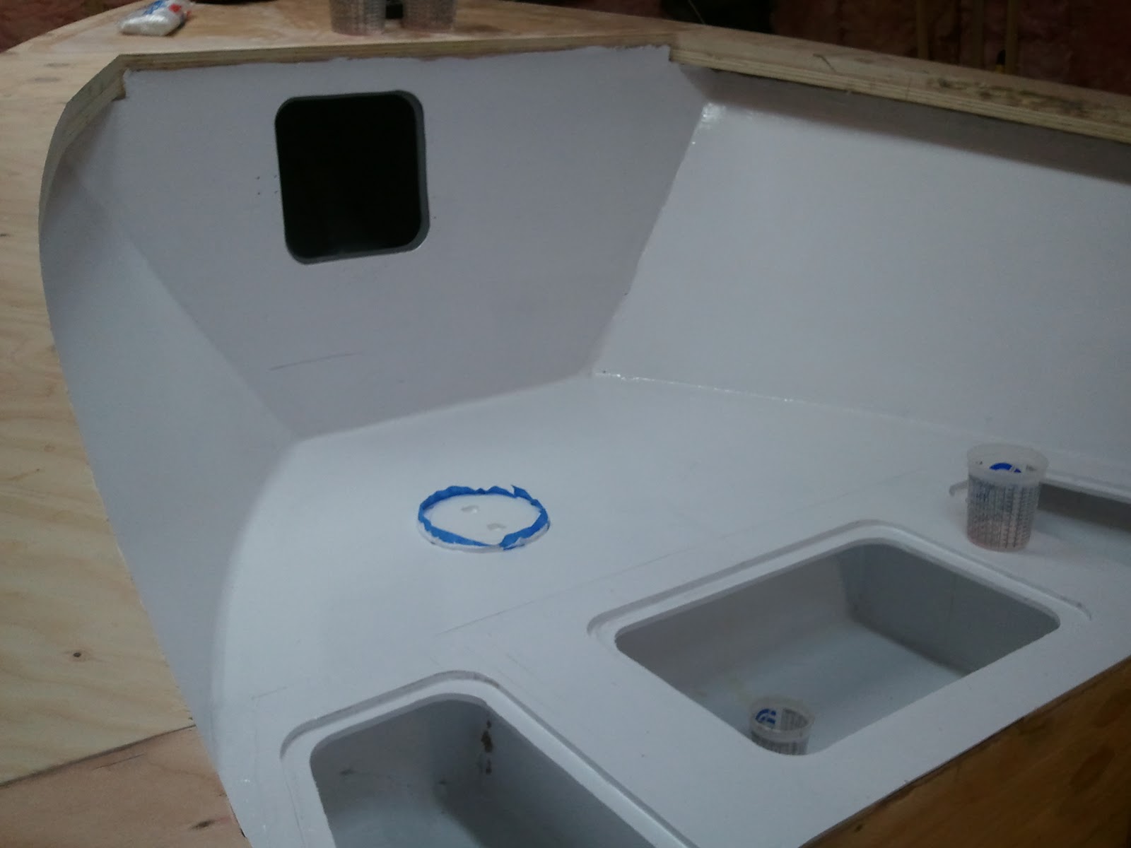 Building a Tolman Skiff: Day 121 - Cardboard engineering