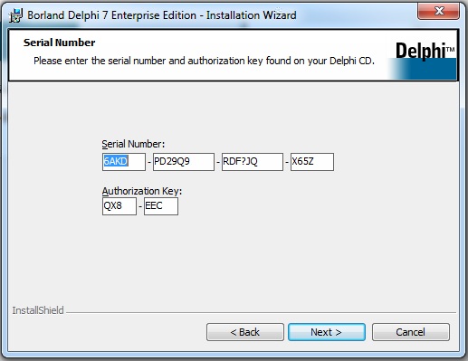 Cara Instal Delphi 7 Enterprise di Windows 7 - HMPS TI