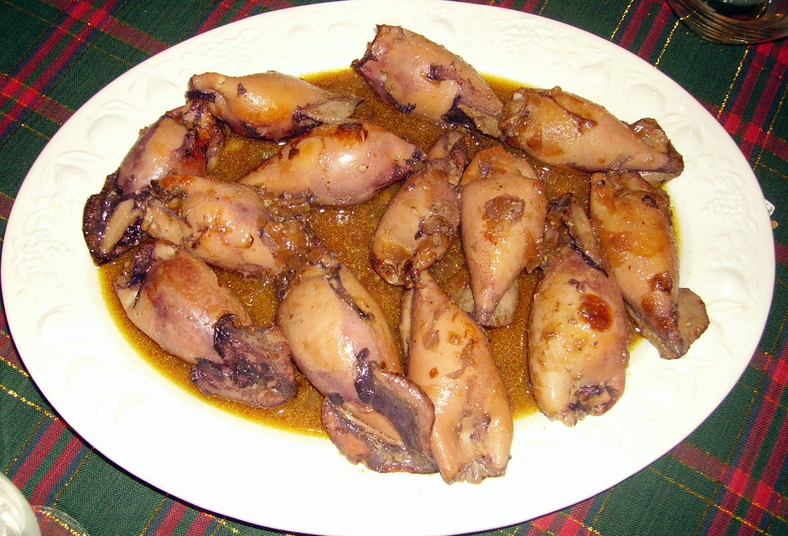 Calamars farcits de jonquillo