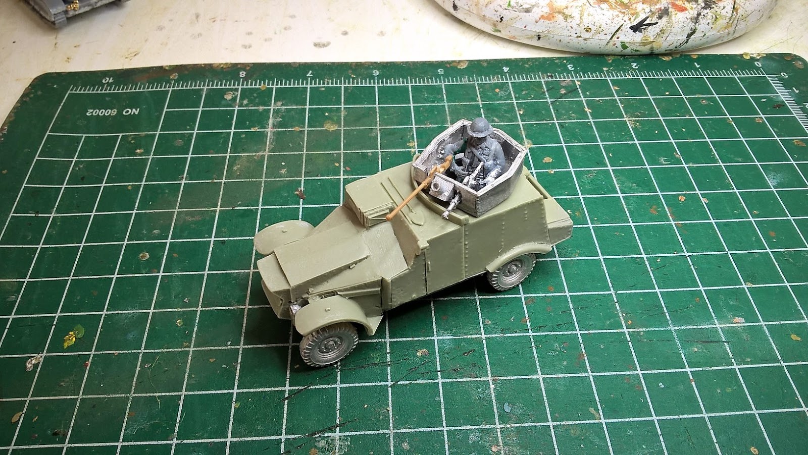 JOHN BOND's WARGAMING STUFF: MORRIS CS9 ARMOURED CAR 28mm