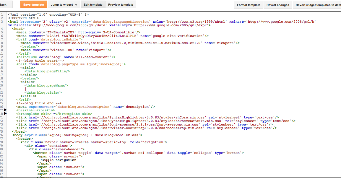 Blog Update :: Bootstrap awesomeness