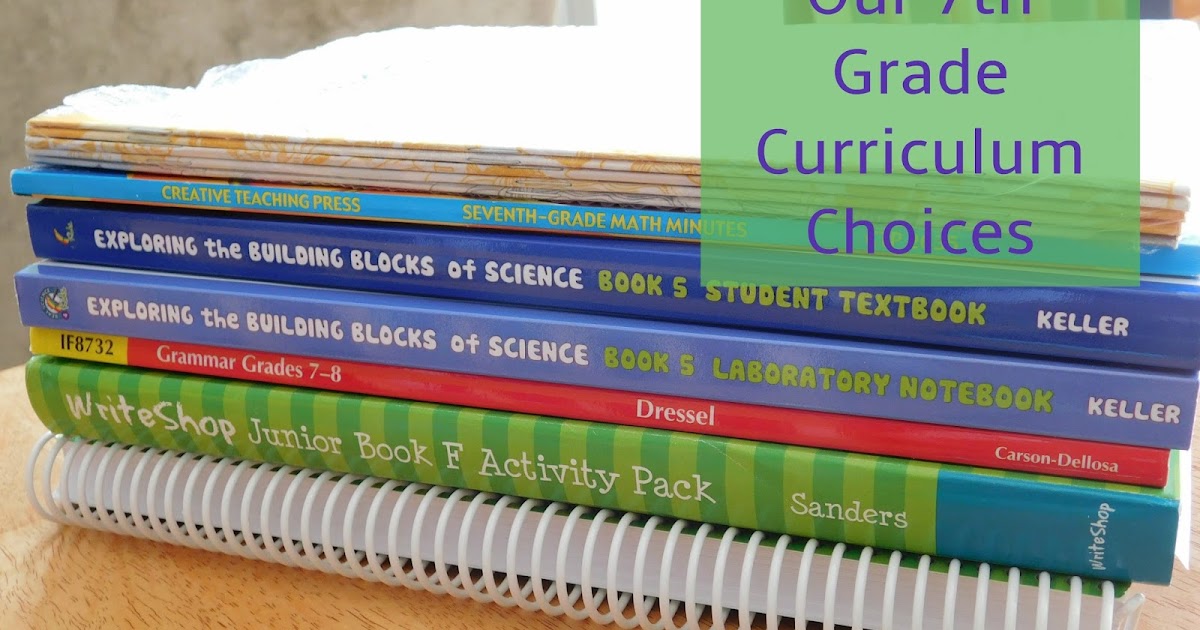 Our 7th Grade Curriculum