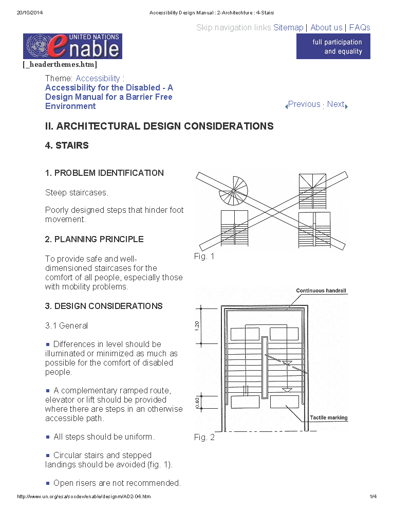 Elarchy Graphics: ARCHITECTURAL DESIGN CONSIDERATIONS 4. STAIRS