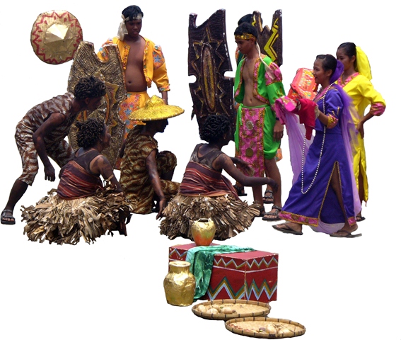 mybeautifulILOILO: BAYLUHAY in San Joaquin: A Re-enactment in the ...