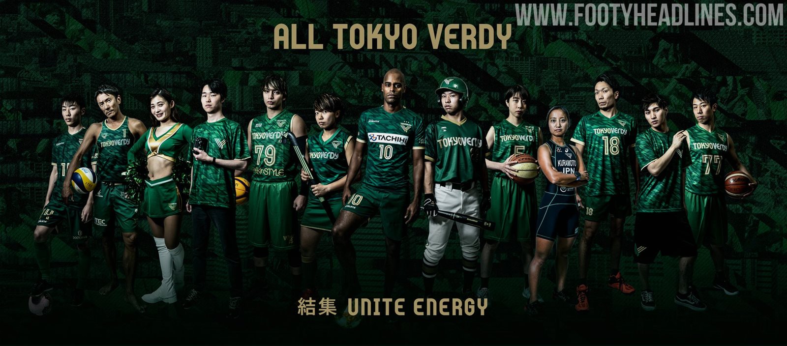 Amazing New Logo For Kit - Tokyo Verdy 2020 Home, Away & Goalkeeper ...