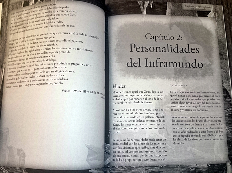 Reseña El Inframundo. Suplemento de Grecia El Juego de Rol