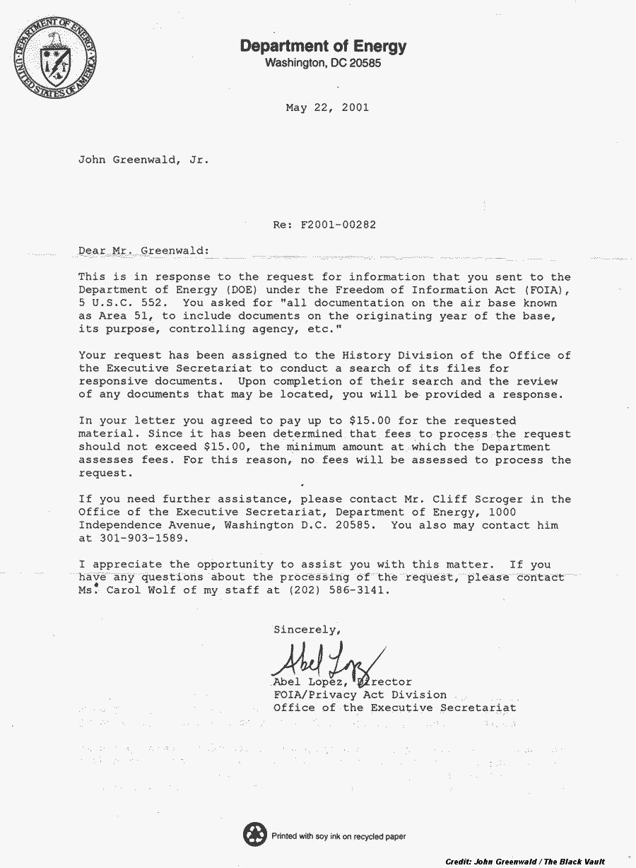 CIA Gets UFOs Wrong in Area 51 Document