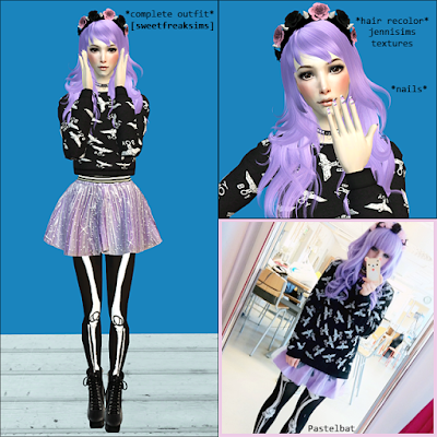 Sweet Freak Sims 2: AF "Oh my pastel goth!" PACK 1 sims 2