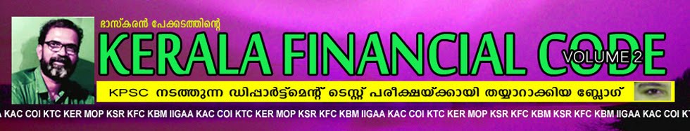 KERALA FINANCE CODE Vol. 2: APPENDIX 1