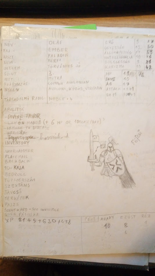 Vorpal Mace: DCC RPG Character Sheets