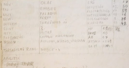 Vorpal Mace: DCC RPG Character Sheets