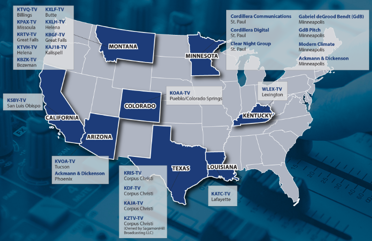 Media Confidential: E-W Scripps To Acquire 15 TV Stations From Cordillera