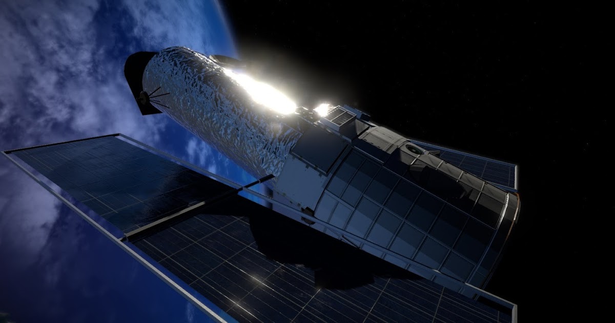 Hubble Telescope made with Unity 3d