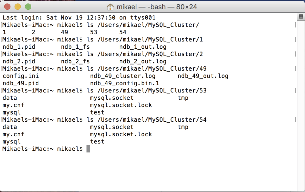 Mikael Ronstrom: MySQL Cluster up and running in less than 4 minutes