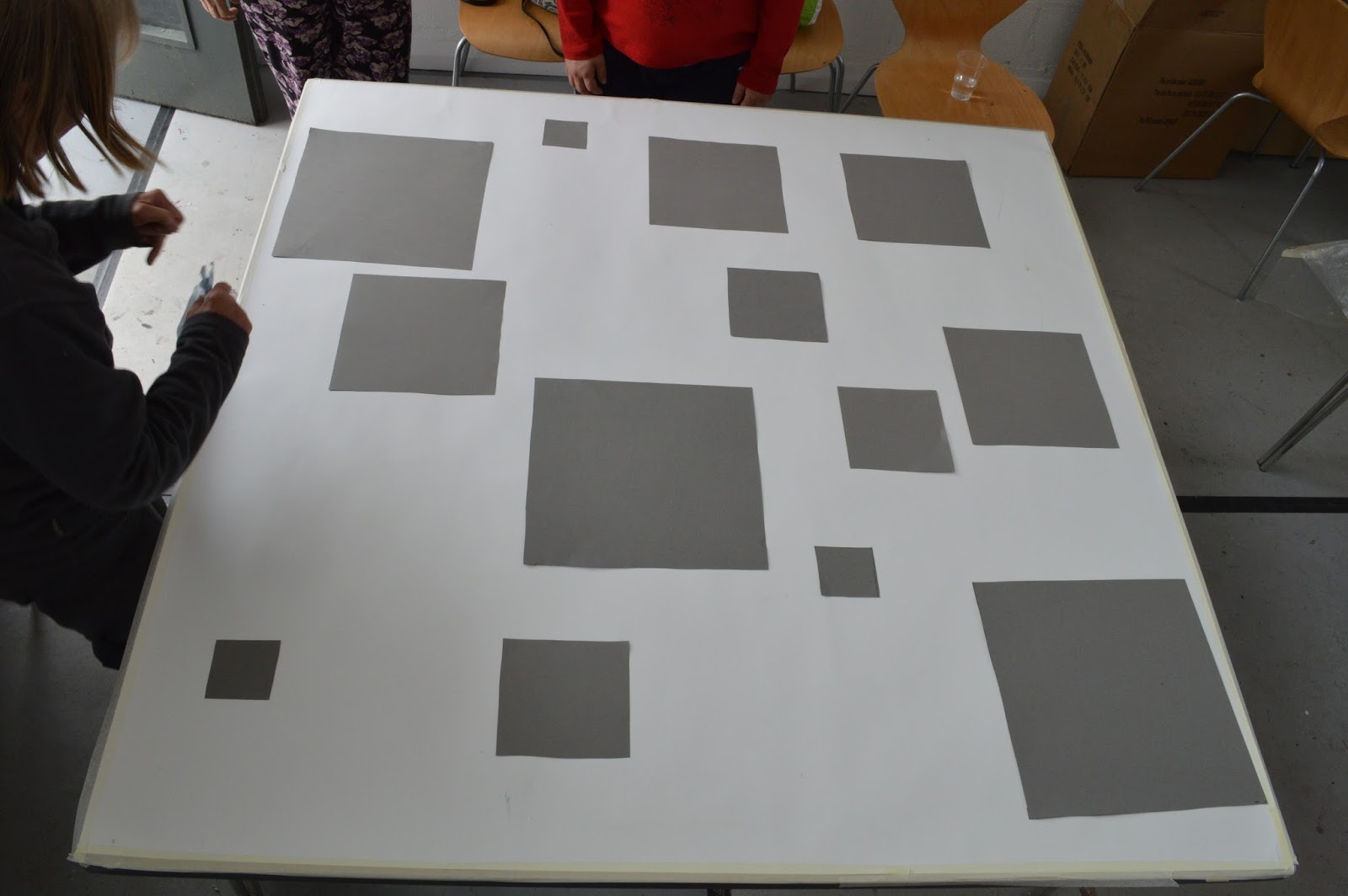 LEVEL Visual Arts: Positive and Negative Space - group composition 29 ...