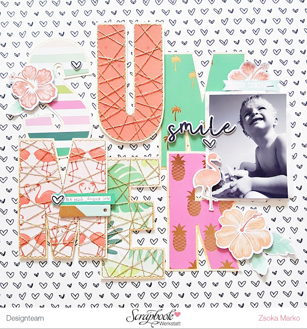 A pocket full of scrap: June Kit at Scrapbook Werkstatt