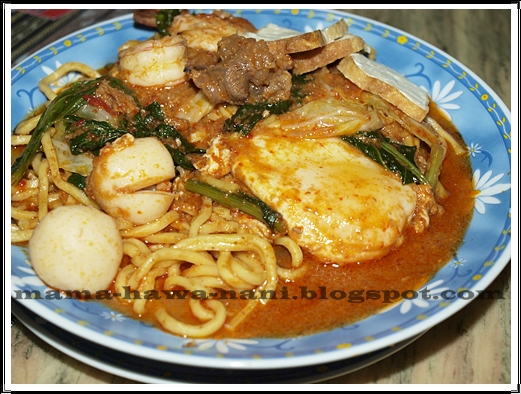laksa terengganu kuah merah