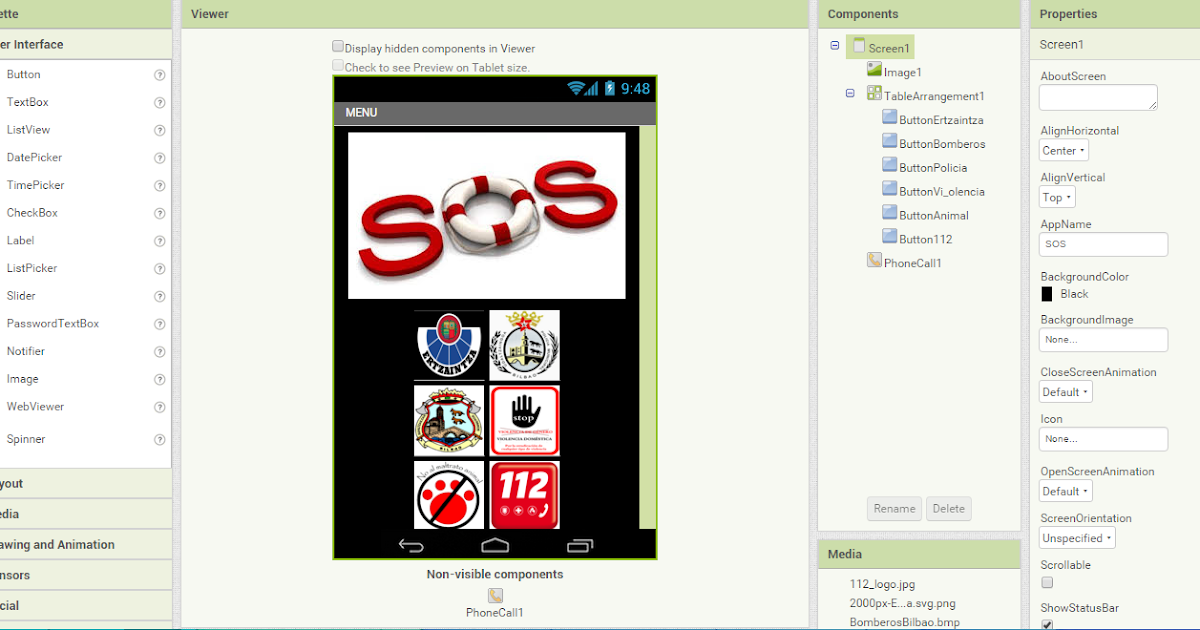 My tecnology blog: SOS app