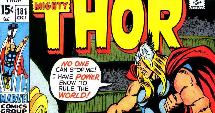 Thor #181 - Neal Adams art - Pencil Ink