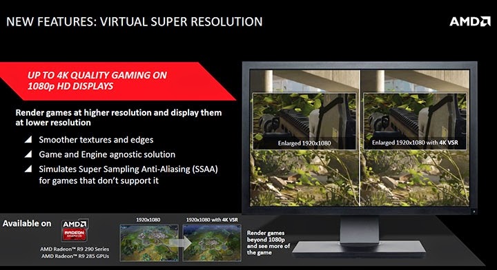 AMDがnVidiaのDynamic Super Resolutionに対抗してVirtual Super Resolutionをリリース ...