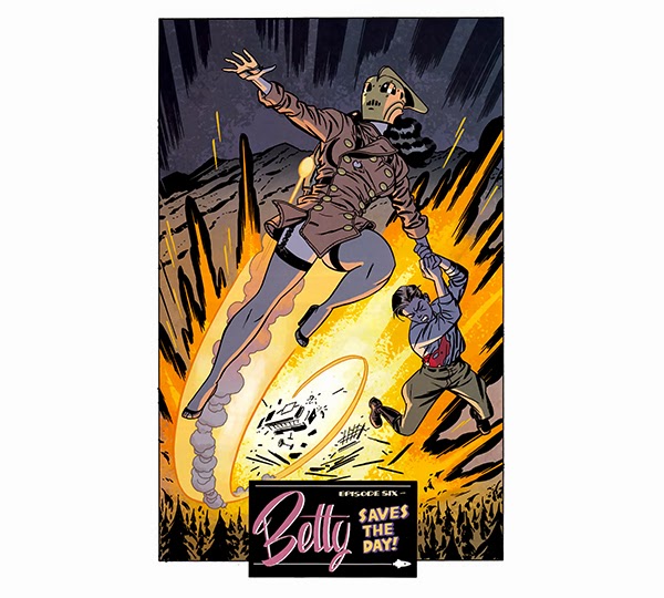 Die Roketieur: Comic Book Jetpack