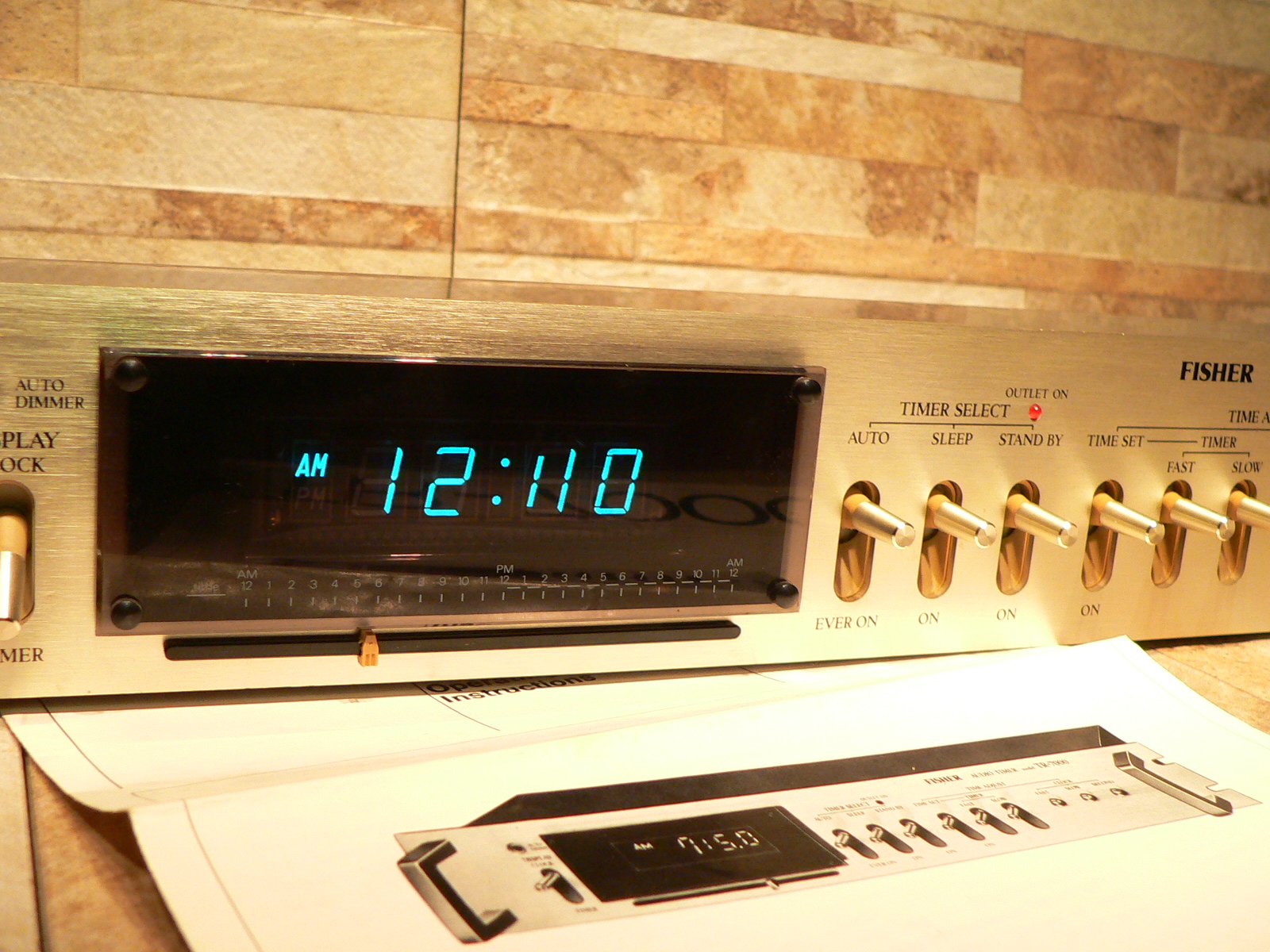 su-distribuidor audio hi-fi and hi-end: TIMER FISHER TR-7000 -SIN STOCK-