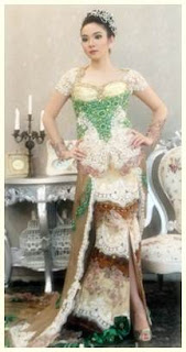 Update model kebaya modern sinden OVJ edisi Gisel