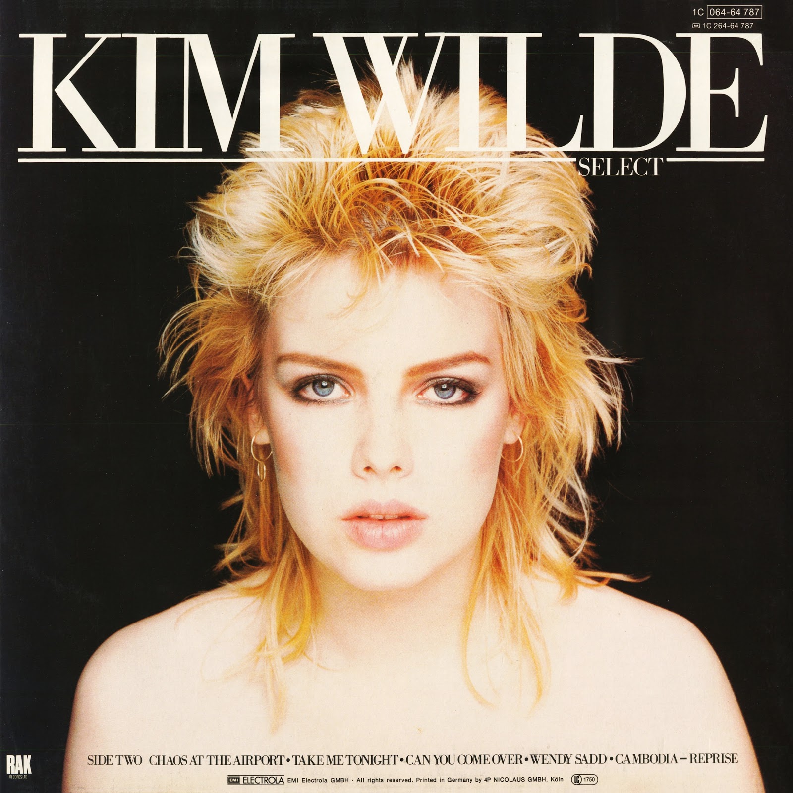 1982 Select - Kim Wilde - Rockronología