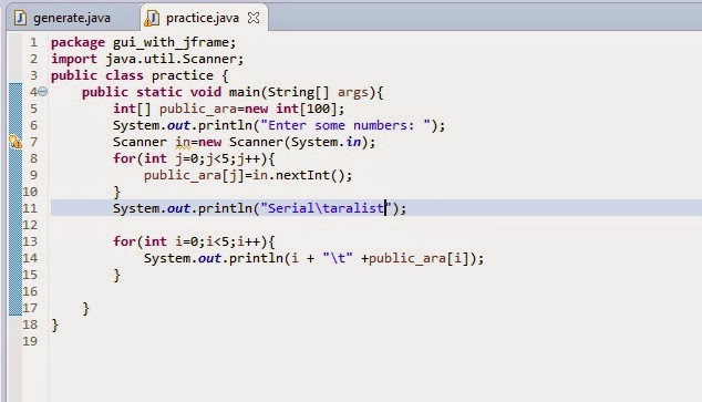 Programming: Creating Array List With Scanning In Java