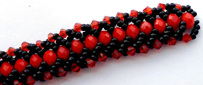 Beadination: Flat Spiral Beaded Necklace Tutorial