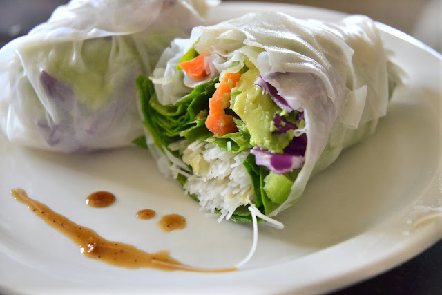 Artistically Gluten Free: Chile Spring Rolls
