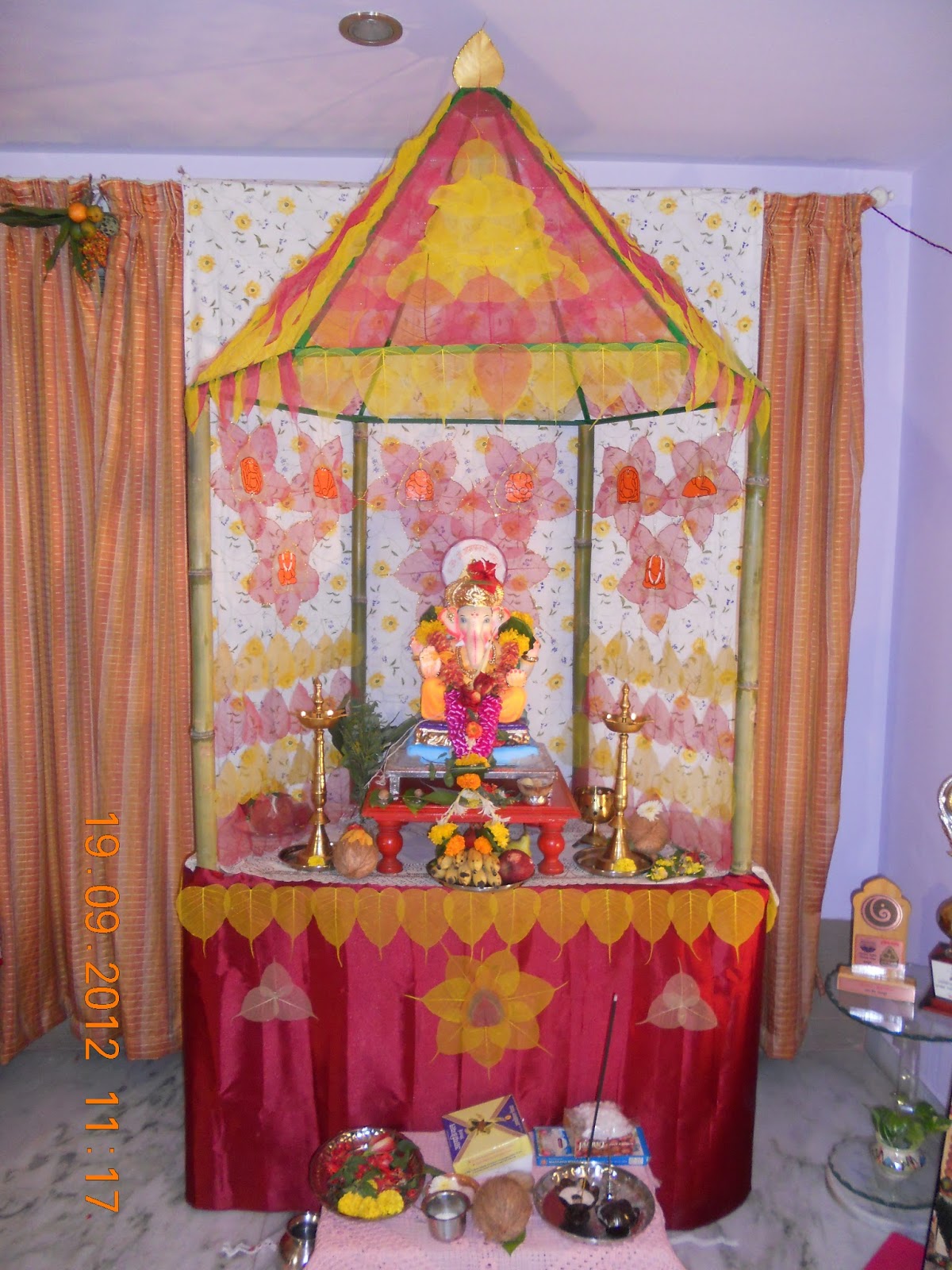 Eco-Friendly Ganesh: Eco friendly Decorations Ideas