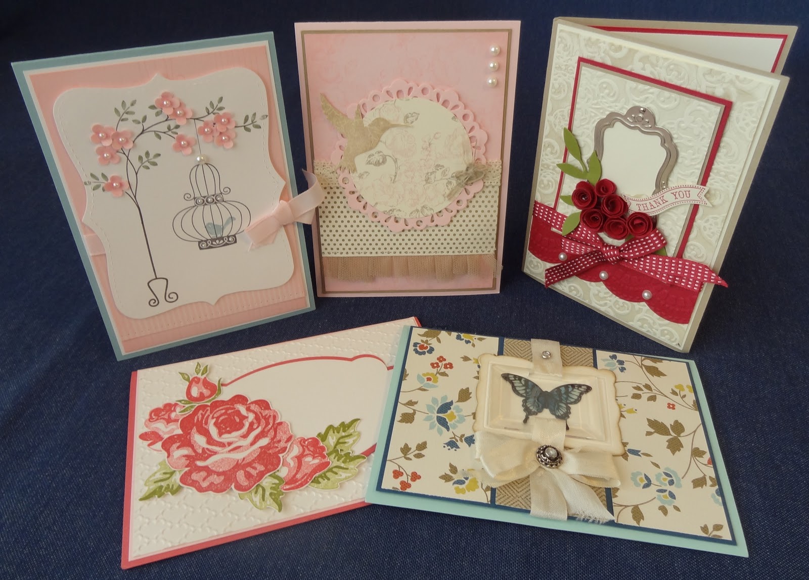 Kristy's Designs: Fancy Cards!