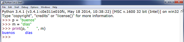 APRENDER A PROGRAMAR CON PYTHON: STRINGS