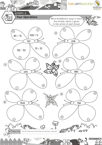 Mathematics Worksheets
