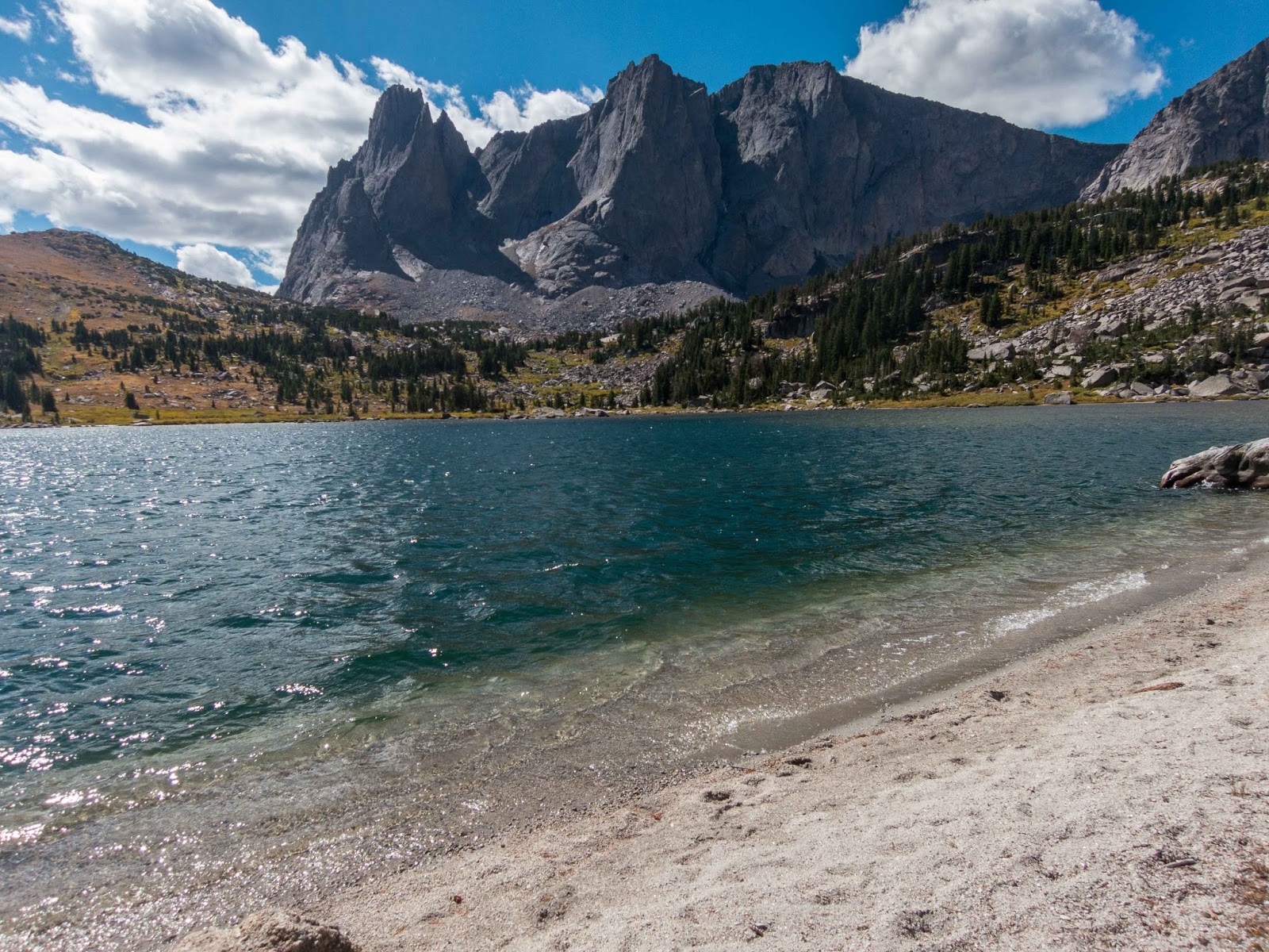 Eric's Hikes: Wind River High Route Day 7: Shadow Lake to Big Sandy ...