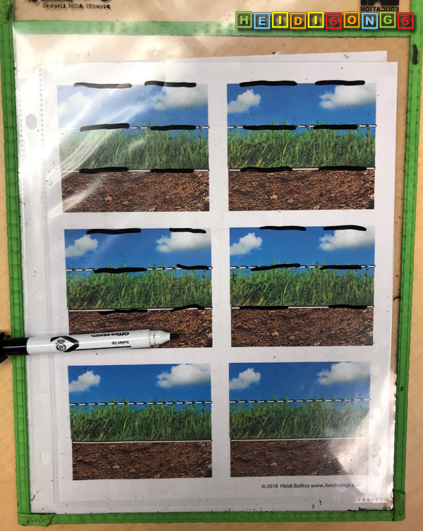 From Pre-Writing Strokes to Letters on "Sky Grass Dirt" Paper!